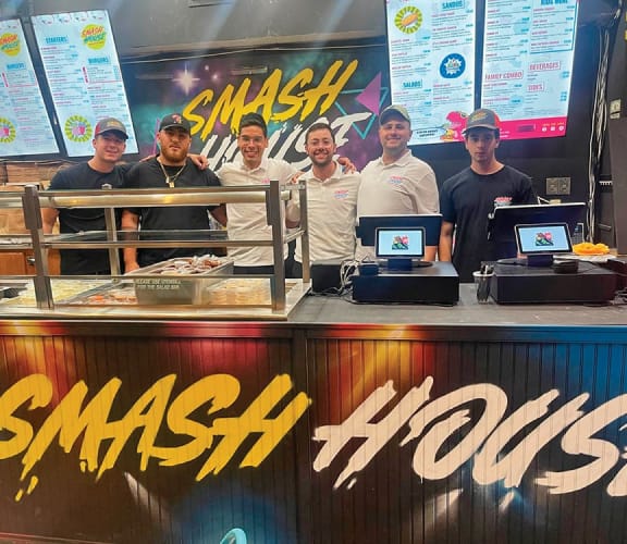 Smash House Burger in Midtown Manhattan